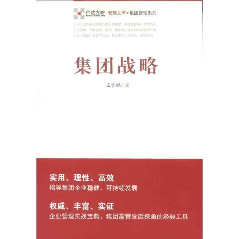 集团战略 王吉鹏
