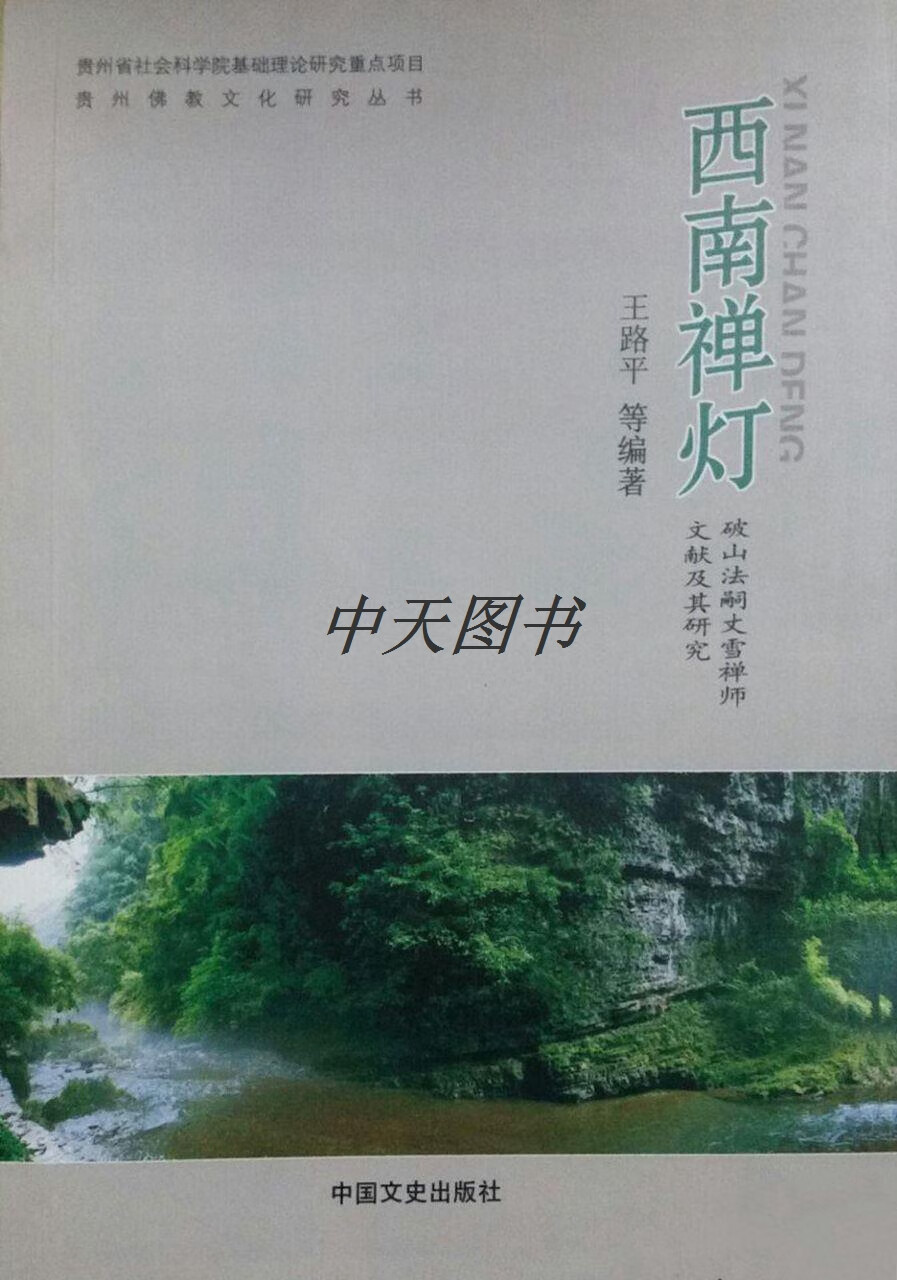 西南禅灯 王路平 中国文史出版社
