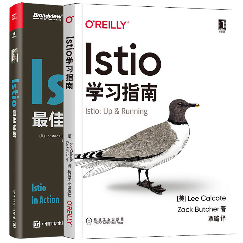 Istio佳实战+Istio学指南 2本图书籍