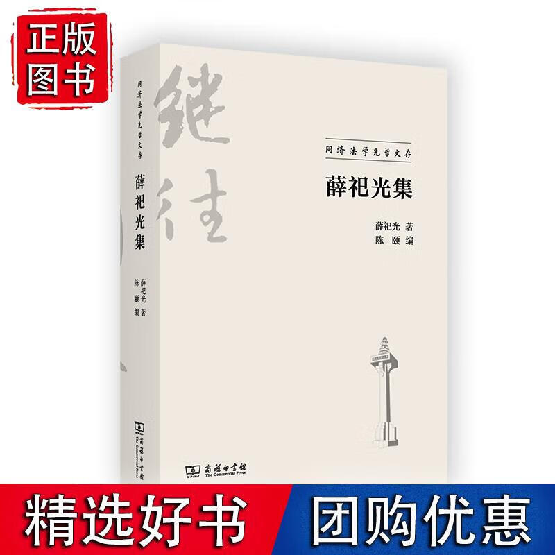 薛祀光集(同济法学先哲文存)