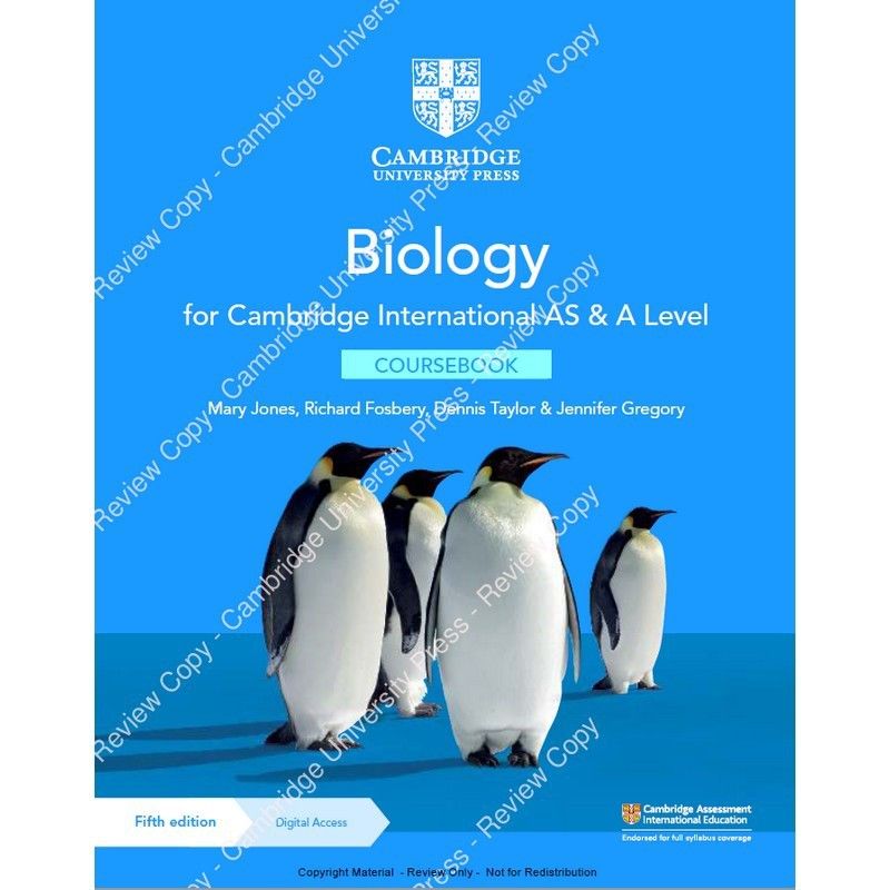 Cambridge International AS A Level Biology Coursebook (Mary 如图
