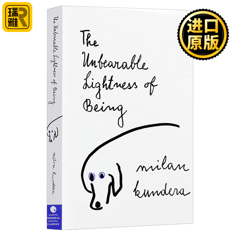 英文原版 不能承受的生命之轻 小说 The Unbearable Lightness of Being 米兰昆德拉 不可承受 进口原版英语书籍 可搭the buried giant