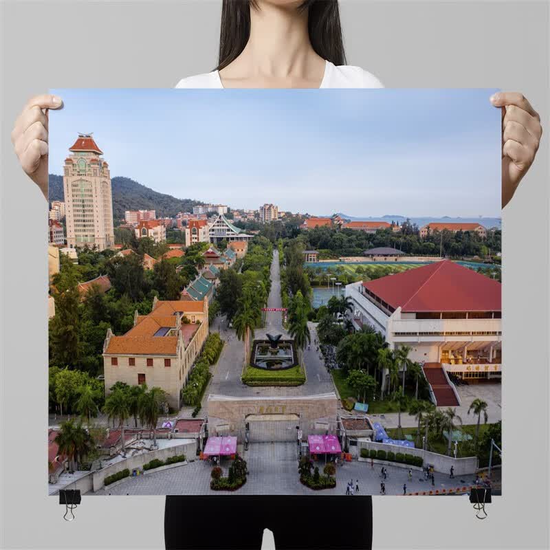 厦门大学明信片 30张9.9 厦大明信片 厦门大学纪念品 厦门大学海报九 57*42cm
