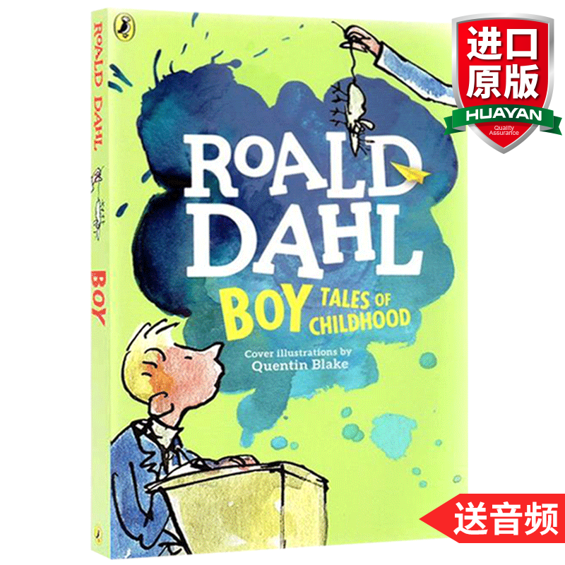 英文原版 好小子：我的故事 Boy Tales of Childhood 罗尔德达尔