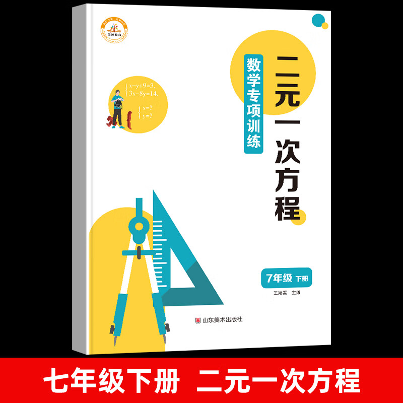 七年级数学下册必刷题专项训练 人教版七年级下册试卷全套练习册同步计算题基础题初中必刷题数学解题方法与 【单册】二元一次方程 七年级下