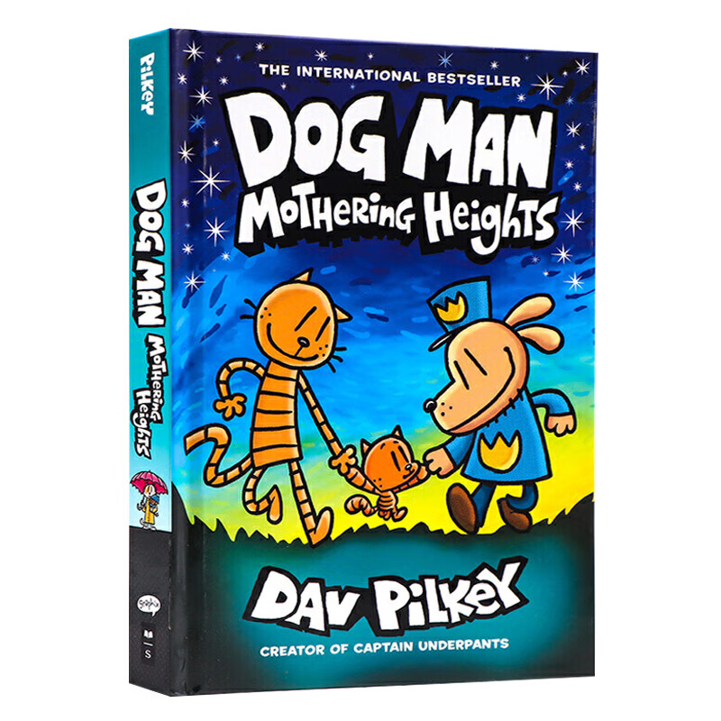 Dog Man 1-10 神探狗狗英文原版漫画小说DogMan Cat Kid课外读物 Captain Underpants内裤队长超人 8-12岁小学少儿英语CatKid Dog Man #10