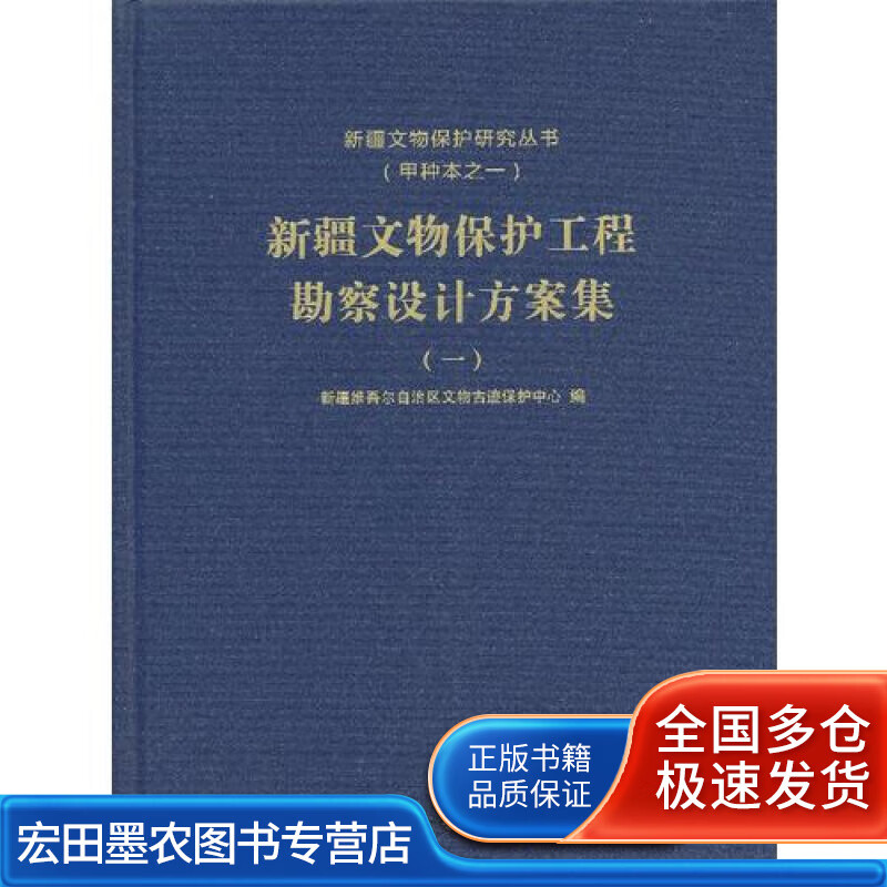 新疆文物保护工程勘察设计方案集（一）【好书】