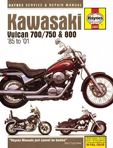 Kawasaki Vulcan 700/750 & 800 (85 - 06) Haynes Repair Manual