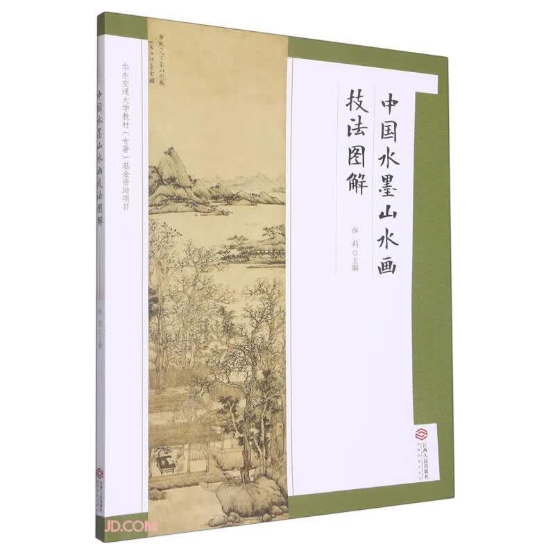 中国水墨山水画技法图解