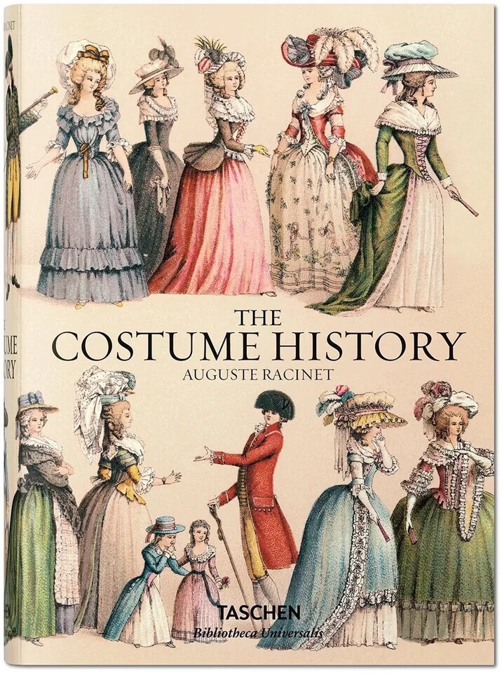 古典宫廷服装设计史全集 Racinet: The Costume History