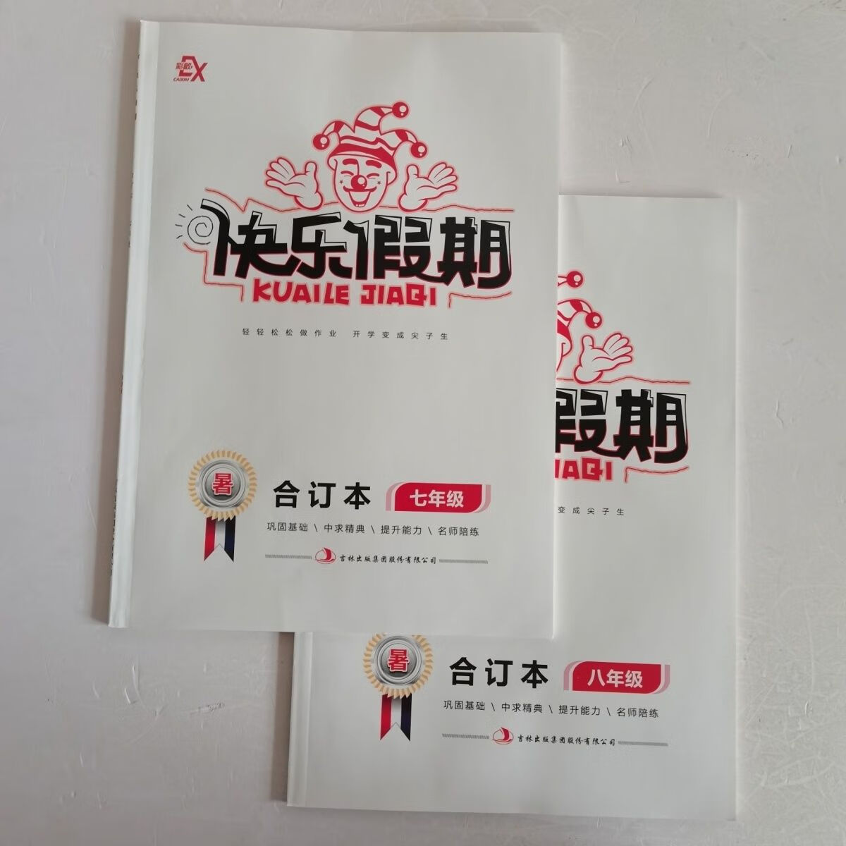 2024新版 彩歆 快乐假期 暑假作业 合订本 自选 八年级合订本