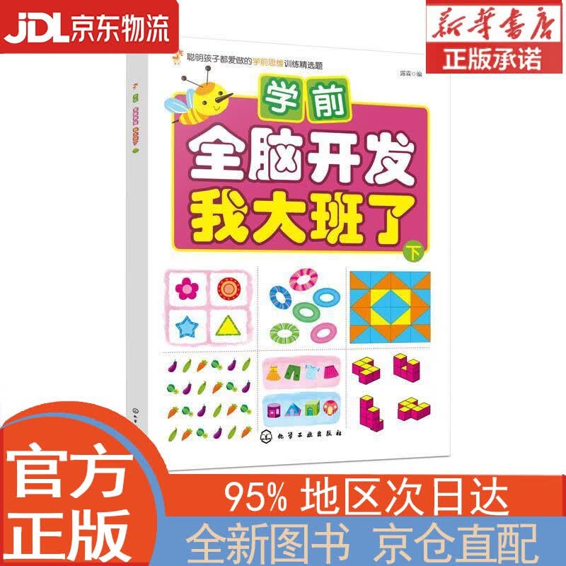【全新畅销书籍】学前全脑开发.我大班了.下