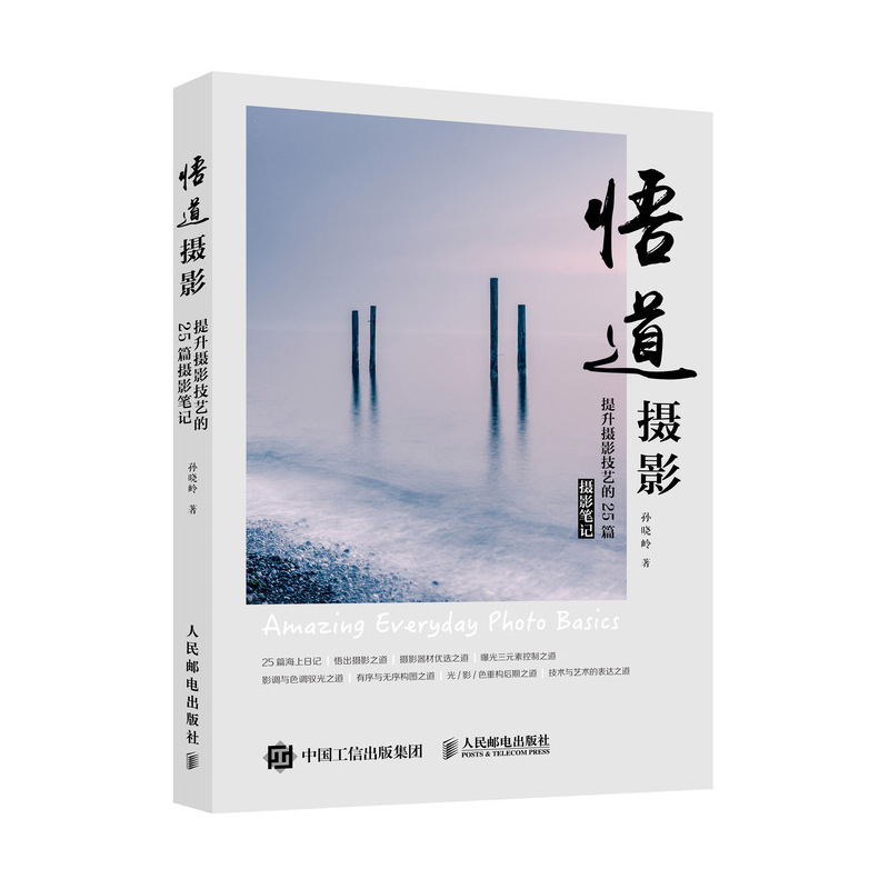 悟道摄影 提升摄影技艺的25篇摄影笔记 摄影入门书籍