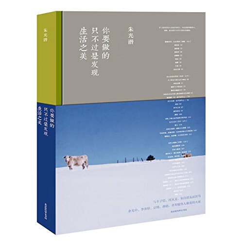 你要做的 只不过是发现生活之美【好书】