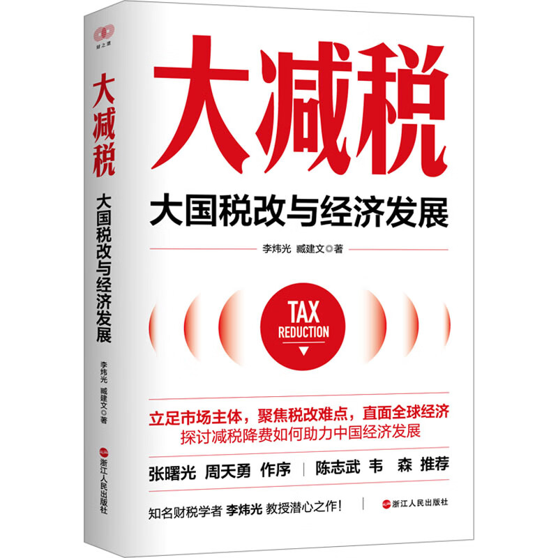 大减税 大国税改与经济发展