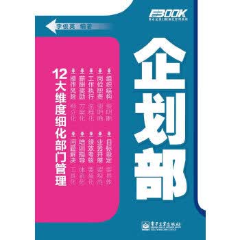 企划部