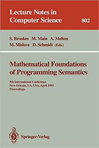 Mathematical Foundations of Programming Semantics