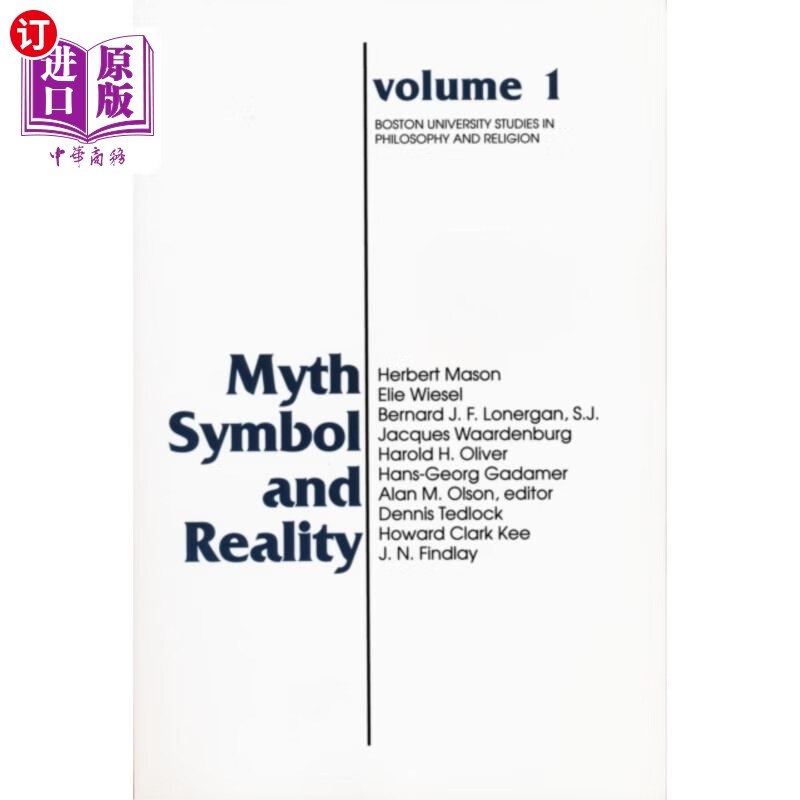 海外直订Myth, Symbol, And Reality 神话、象征与现实