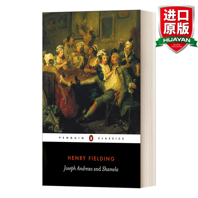 Joseph Andrews and Shamela 英文原版 约瑟夫安德鲁斯与莎梅拉 英文版 进口英语原版书籍