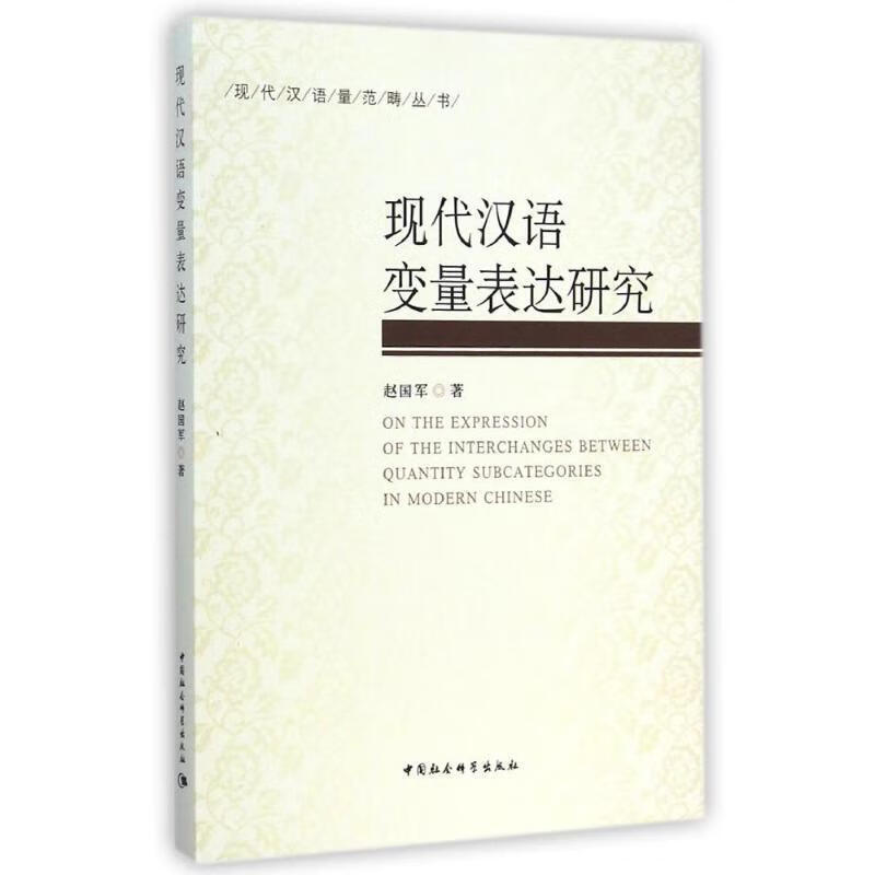 现代汉语变量表达研究