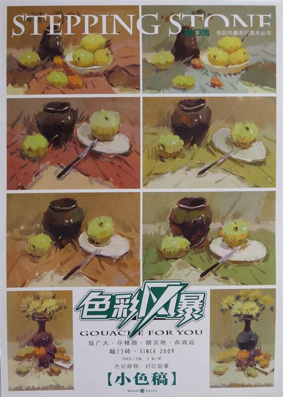 色彩风暴 小色稿 王魁著,李家友 编 重庆出版社 9787229066895