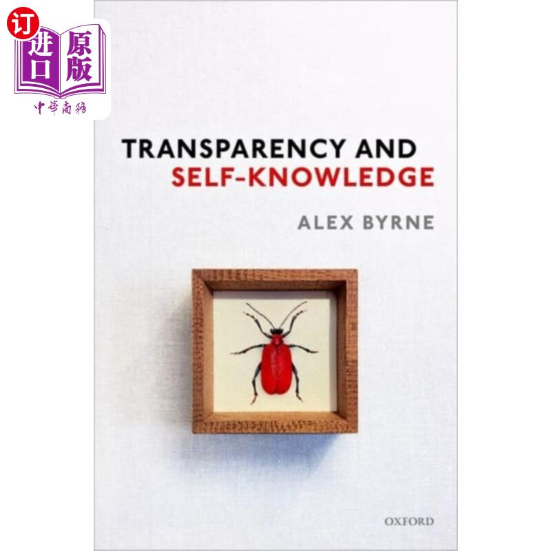 海外直订Transparency and Self-Knowledge 透明与自知
