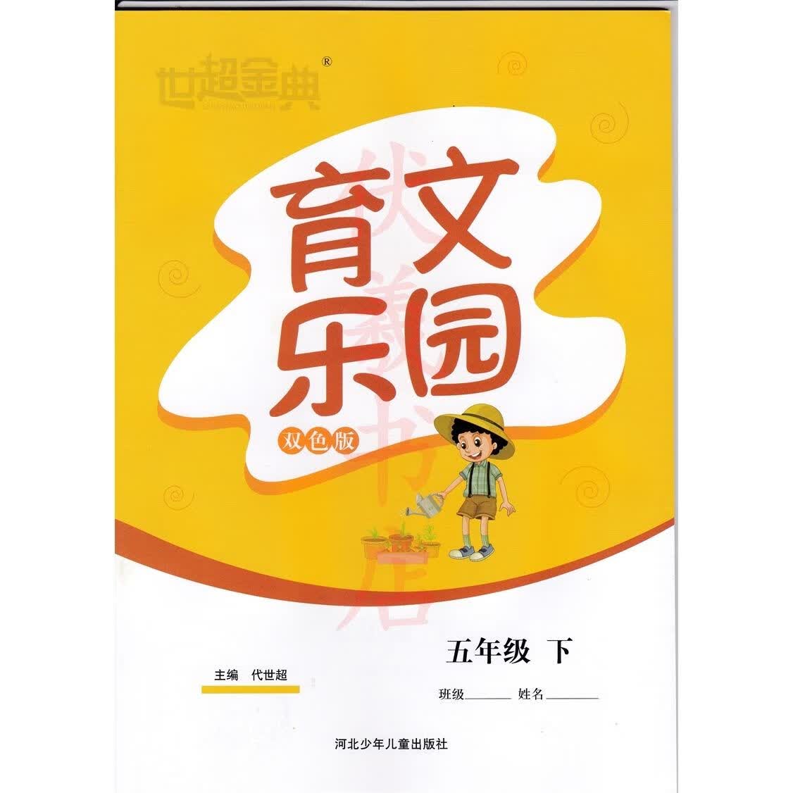 2022世超金典育文乐园五年级下册暑假作业河北少年儿童社