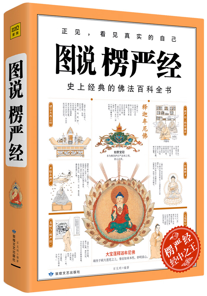图说楞严经经典佛法百科全书图解版正法代表作品哲学教育人生哲理图说搭楞严经