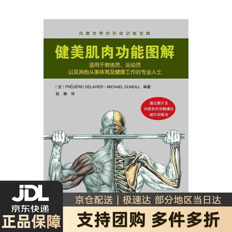 【 送货上门】健美肌肉功能图解