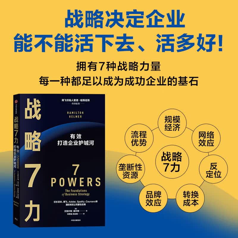 战略7力 有效打造企业护城河 图书