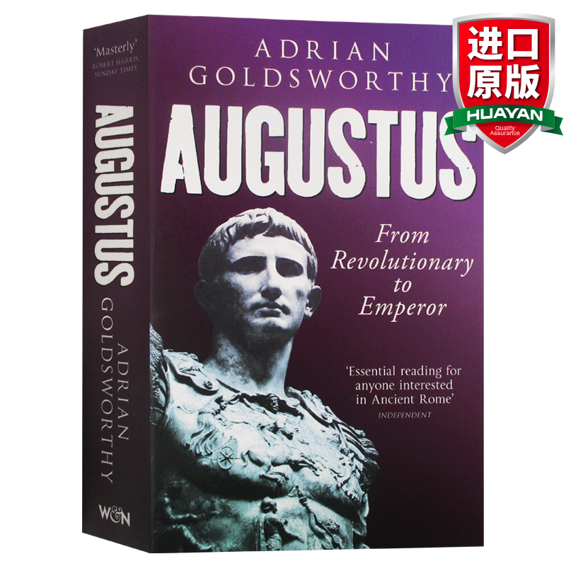 英文原版 奥古斯都：从革命者到帝皇 Augustus 古罗马帝国历史 人物传记 军事 政治 历史 全英文版
