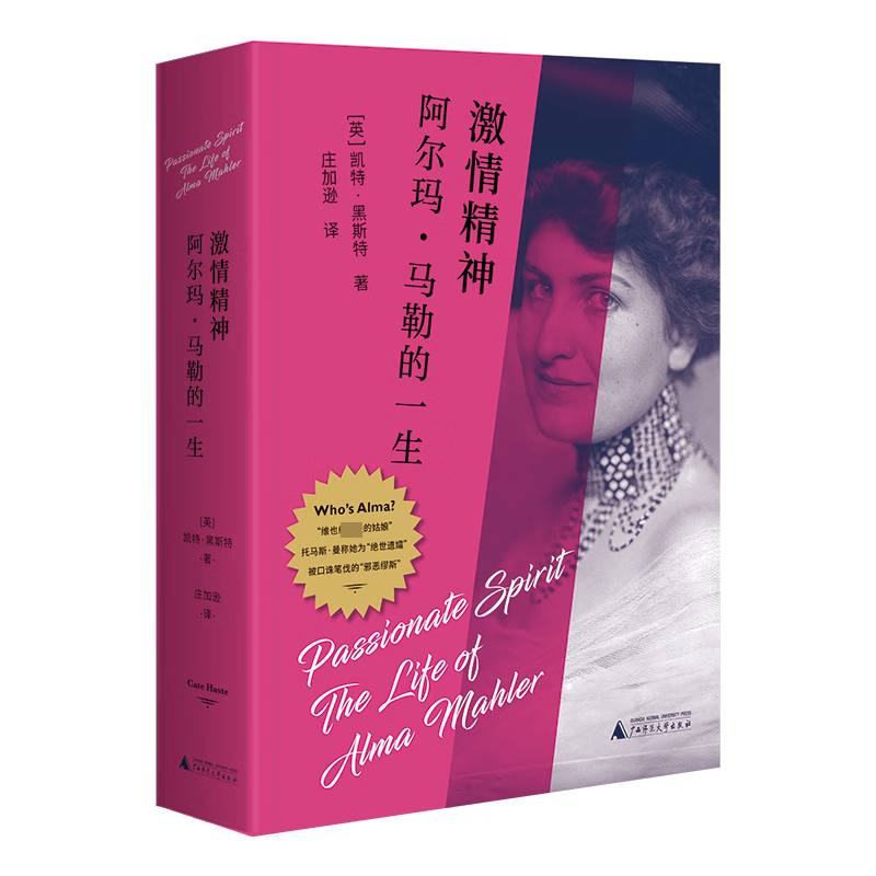 激情精神：阿尔玛·马勒的一生传记 图书