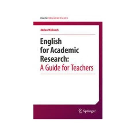 English for Academic Research: A Guide for Teachers实体书