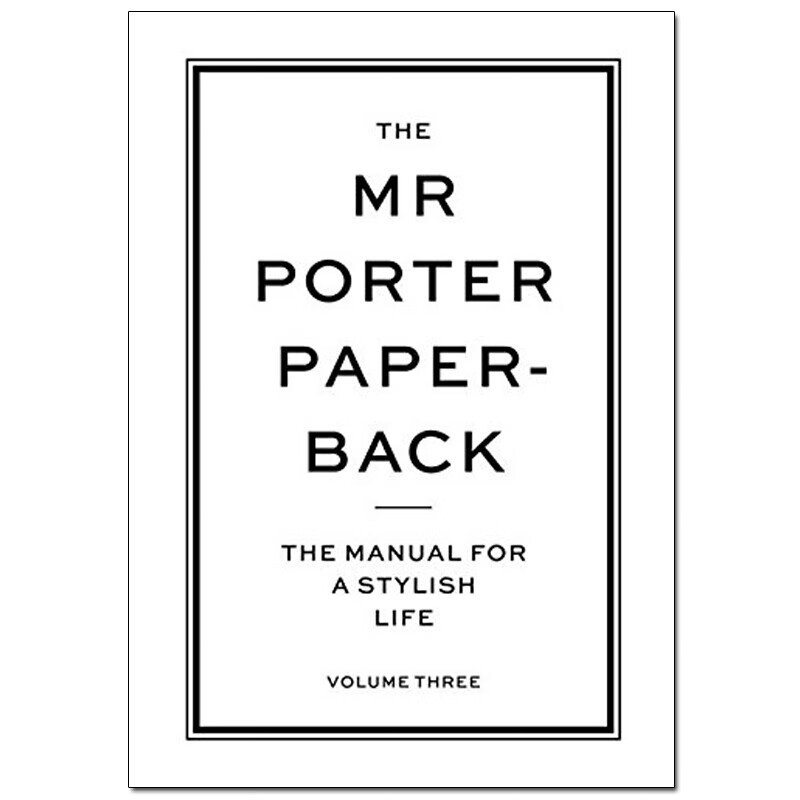 英文原版The Mr Porter Paperback Volume Three 波特先生3书籍