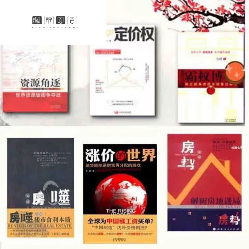 ++霸权博弈+房噬+房势+资源角逐张捷著 全套六本实惠装 默认1