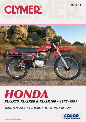 Clymer Honda XL/XR75, XL/XR80 & XL/XR100 1975-1991