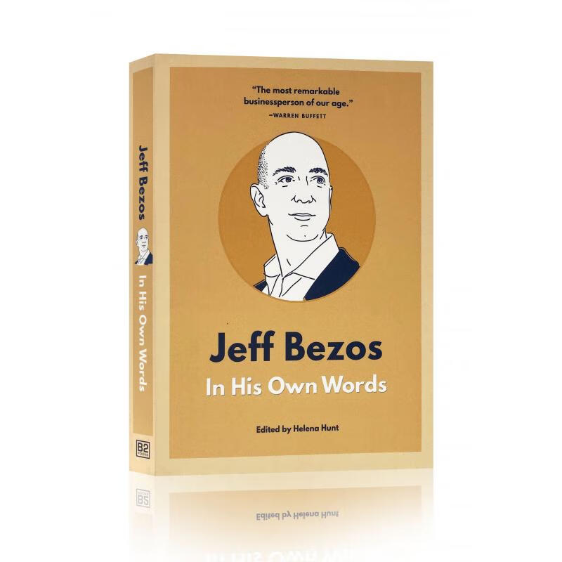现货 杰夫·贝佐斯传记 用他自己的话来说 Jeff Bezos: In His Own Words