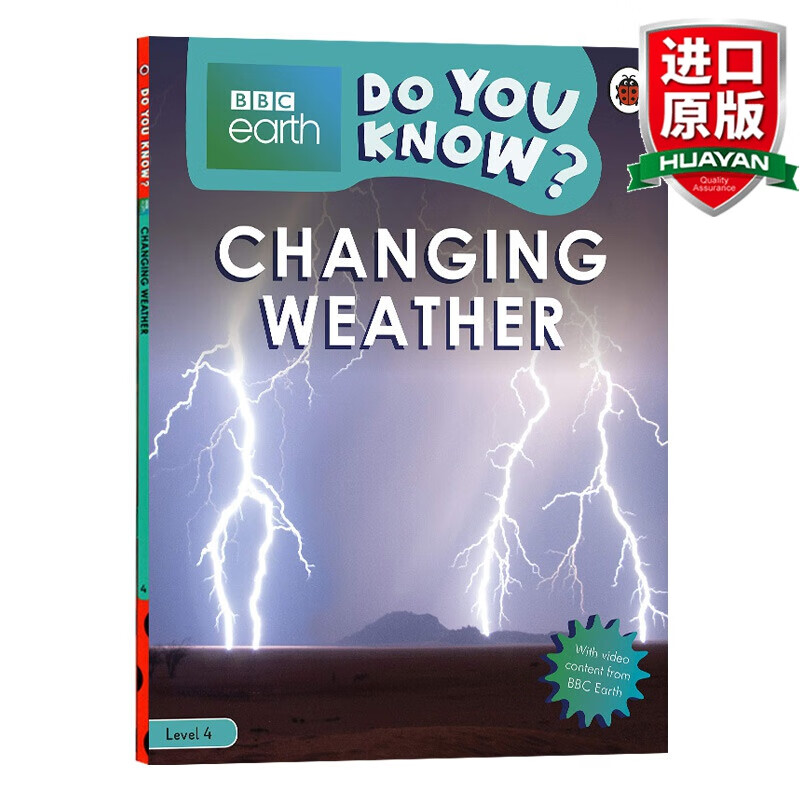 英文原版 Do You Know? Level 4 - BBC Earth Changing Weather 全英文版