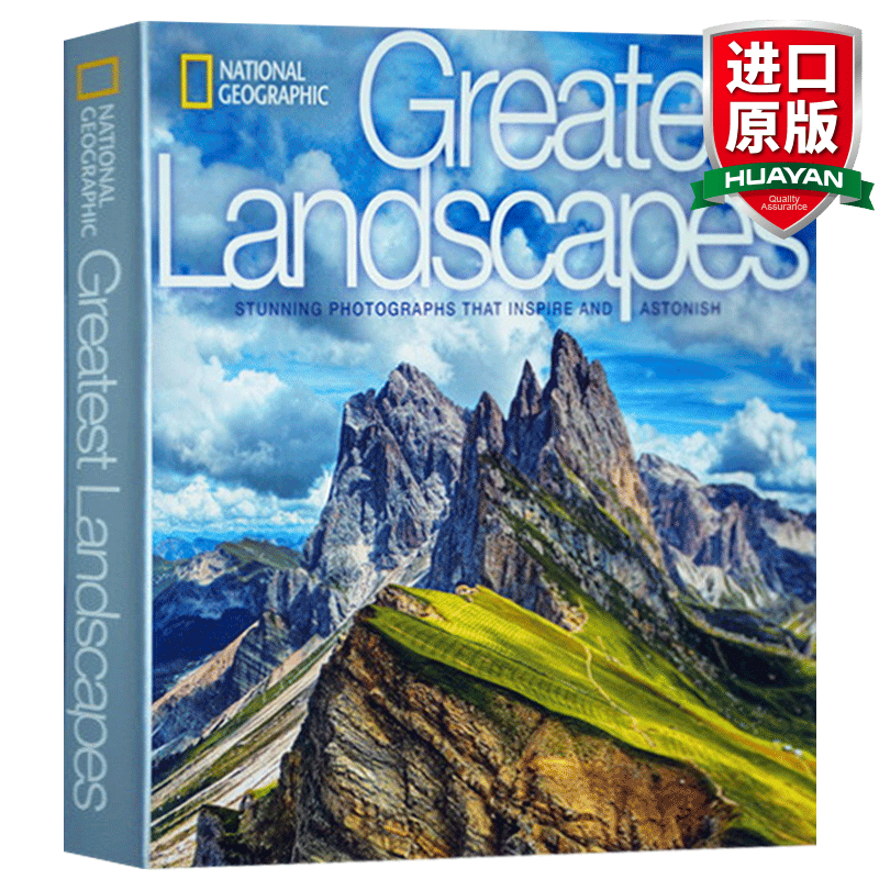 英文原版 宏伟的风景 National Geographic Greatest Landscapes 全英文版