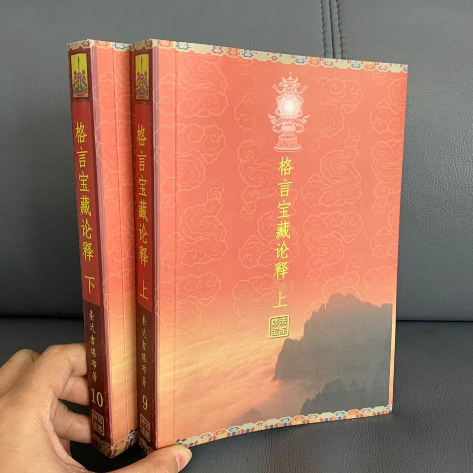 妙法宝库-(9)(10)《格言宝藏论释》上下册 索达吉堪布著 佛教书籍