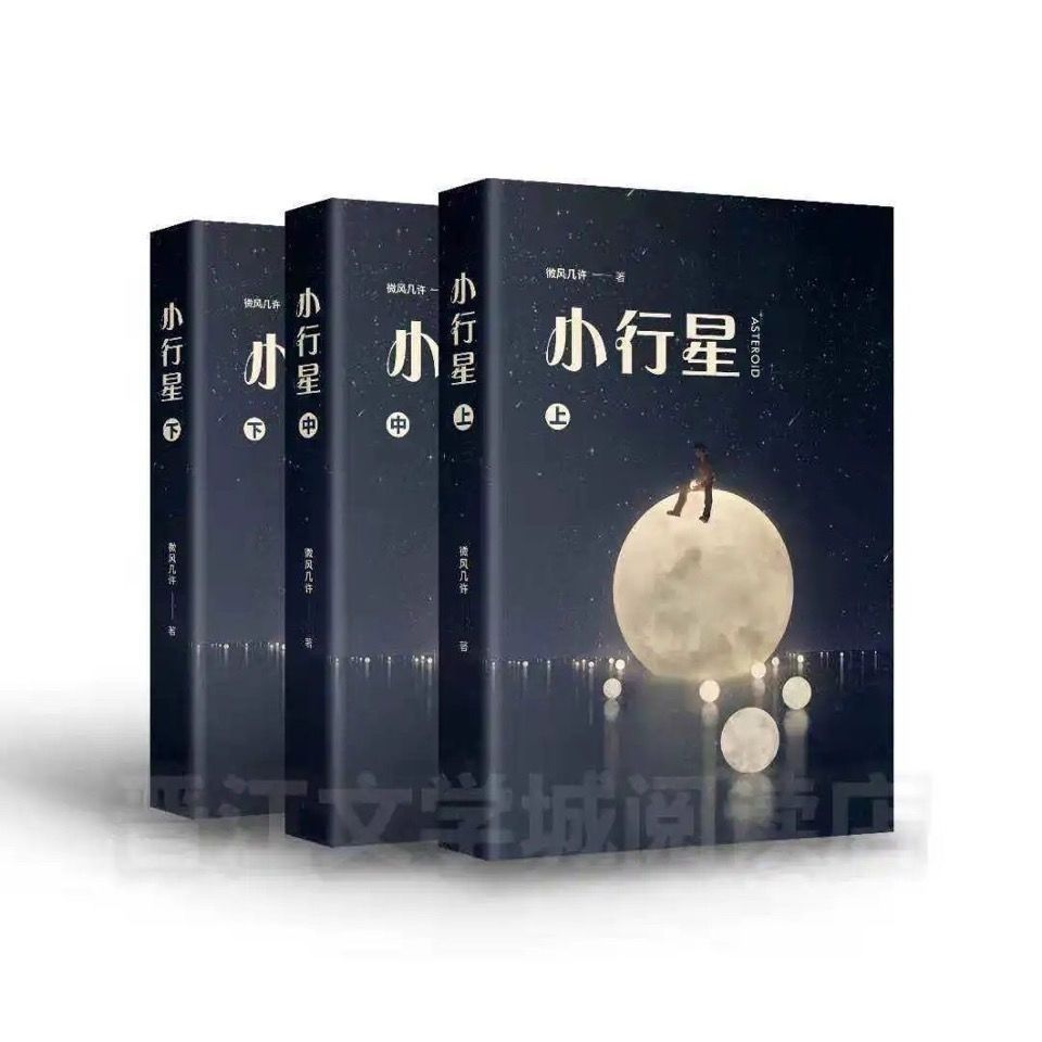 小行星简体实体书无删小说by微风几许全3册 几许全3册