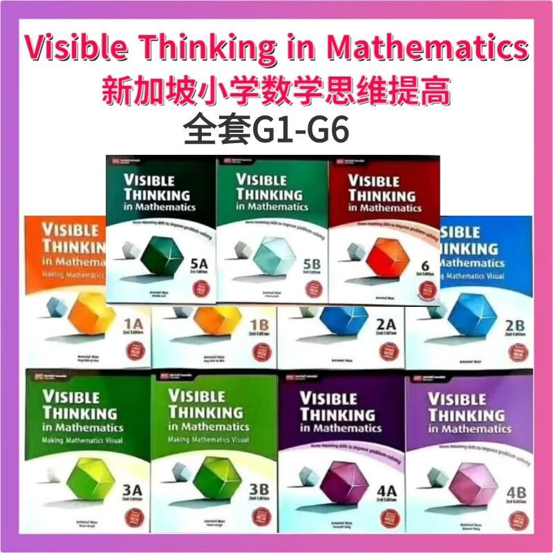 新加坡小学数学思维练习册Visible Thinking in Mathematics单本 6