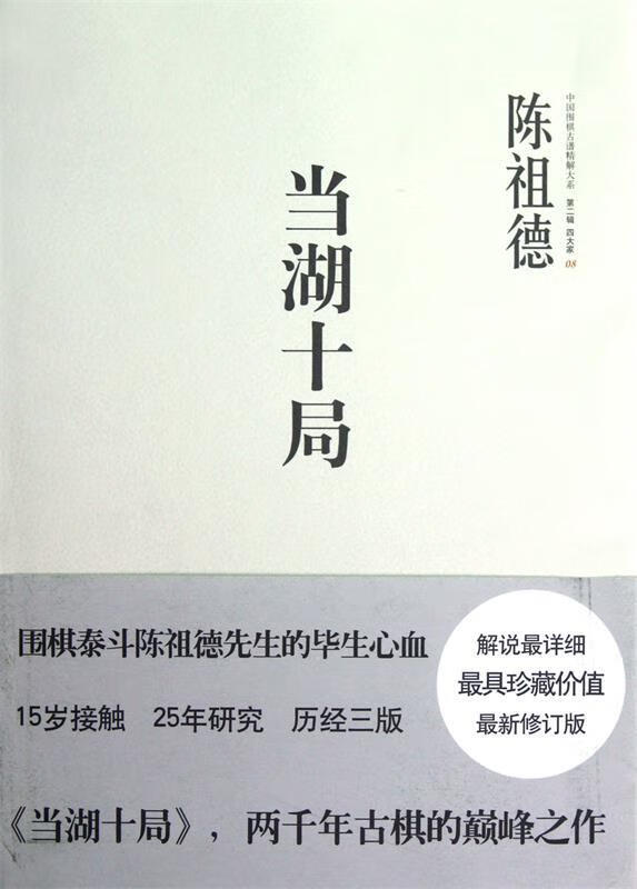 当湖十局 陈祖德 中信出版社
