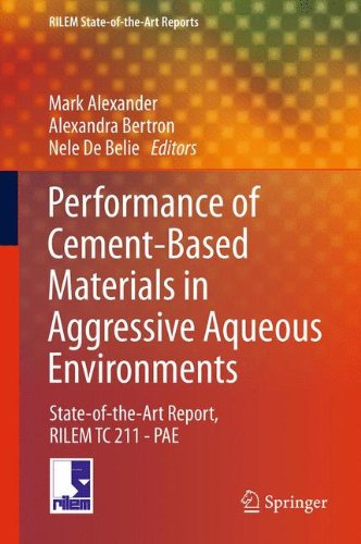 Performance of Cement-Based Materials in Aggressive Aqueous Environments
