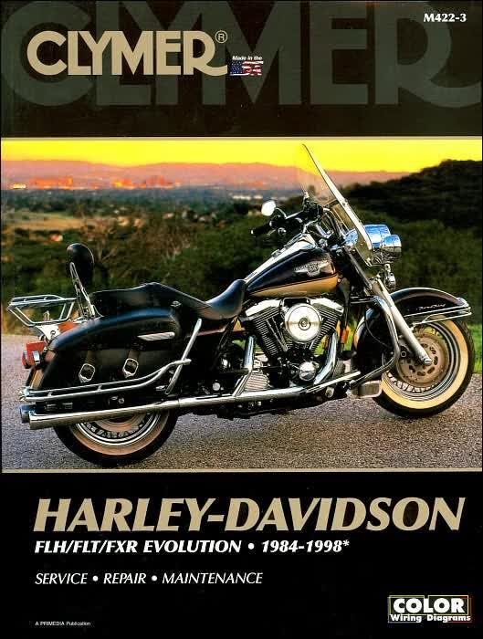 Clymer Harley-Davidson FLH/FLT/FXR Evolution 1984-1998