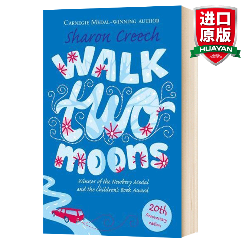 英文原版 印第安人的麂皮靴 Walk Two Moons 励志儿童文学读物