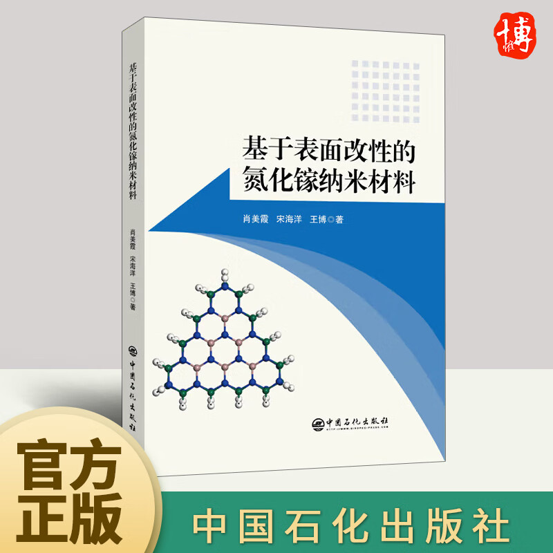 基于表面改性的氮化镓纳米材料 肖美霞宋海洋王博著 中国石化出版社9787511467935