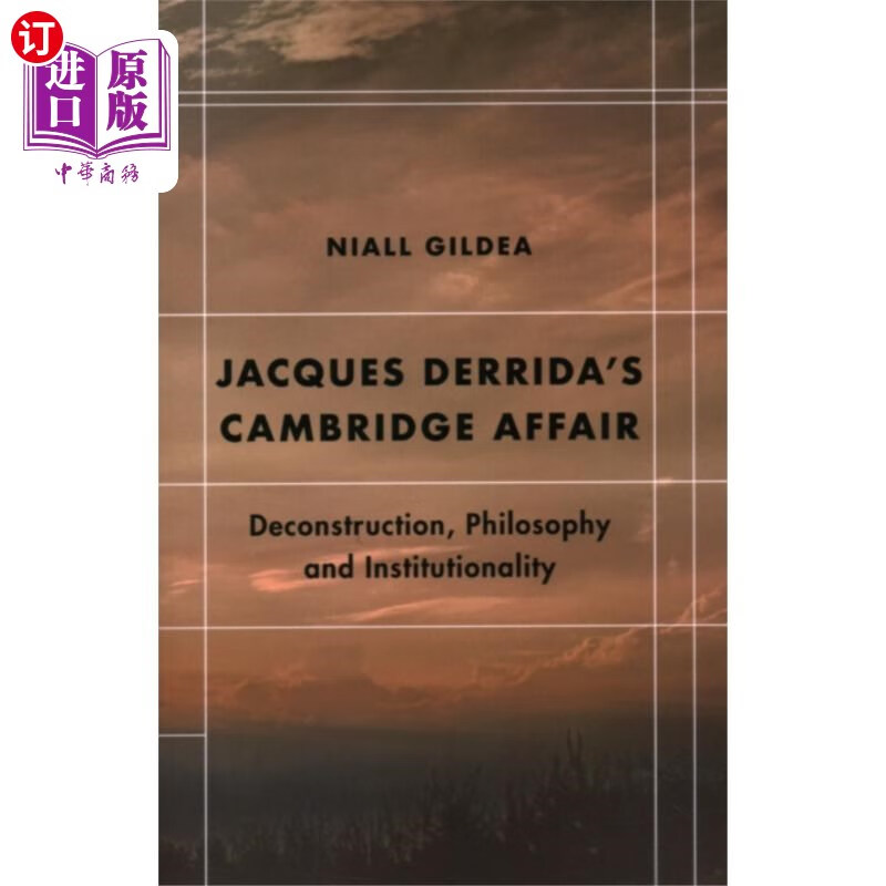 海外直订Jacques Derrida's Cambridge Affair 雅克·德里达的剑桥事件