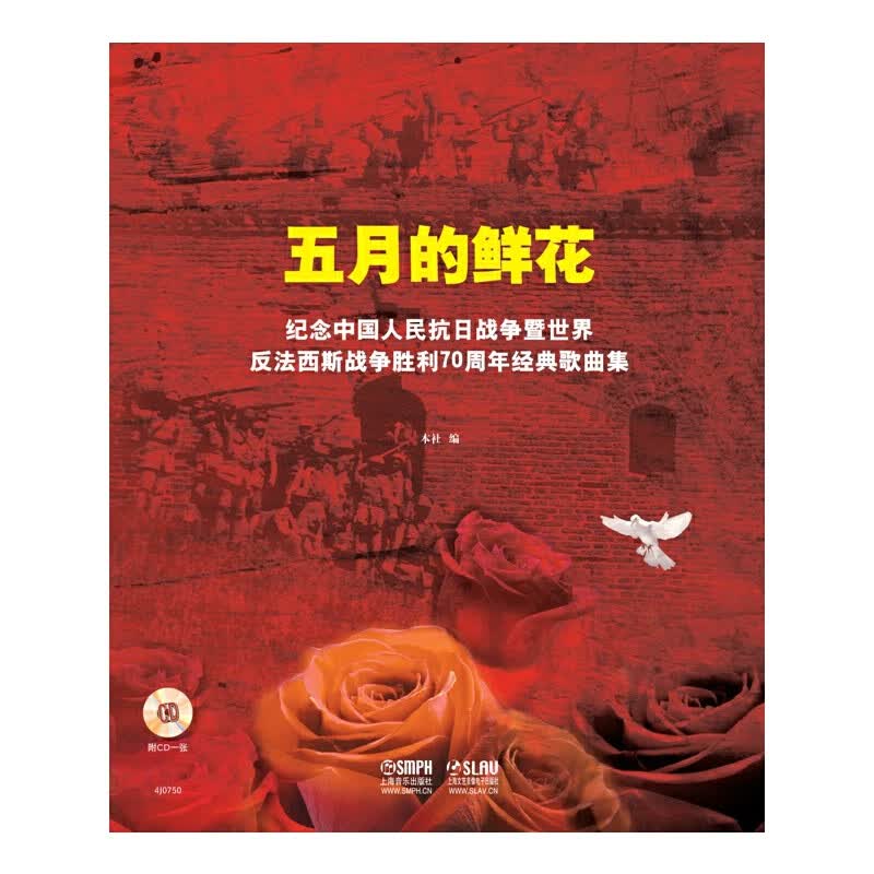 五月的鲜花 附CD一张