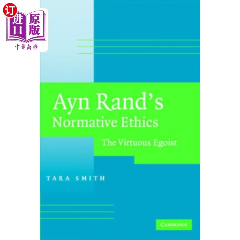 海外直订Ayn Rand's Normative Ethics 安·兰德的《规范伦理学